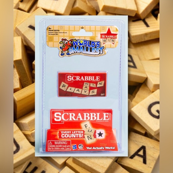 worlds smallest | Toys | 5 Worlds Smallest Scrabble New 5 If Bundled ...